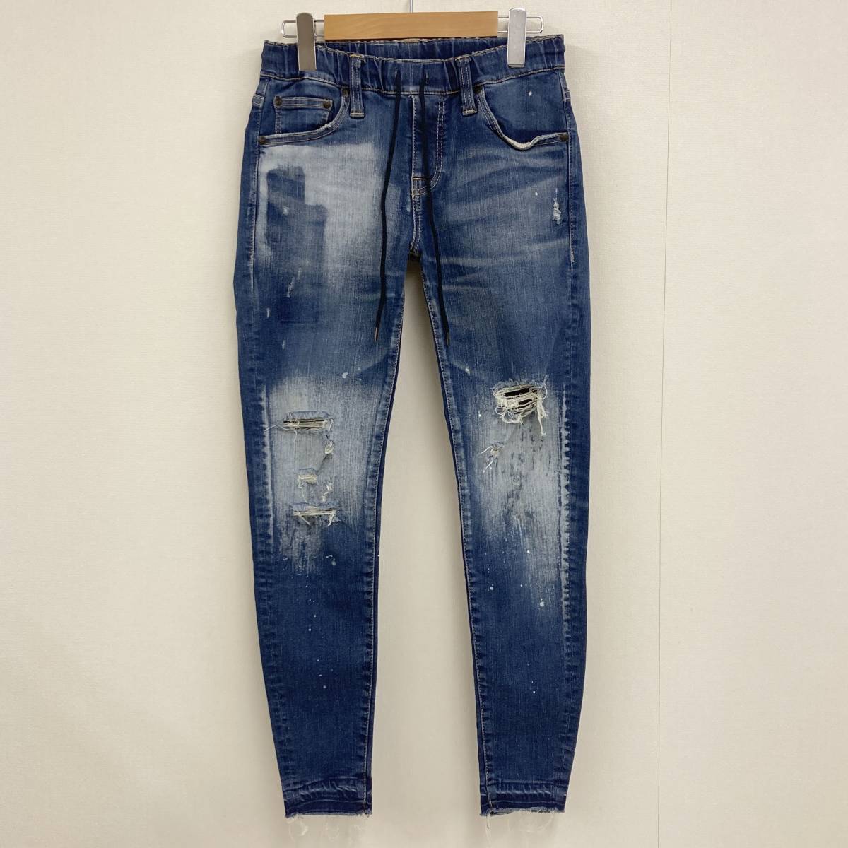 Yahoo!オークション - SURT × Big John ダメージ加工 テーパード ジョ...