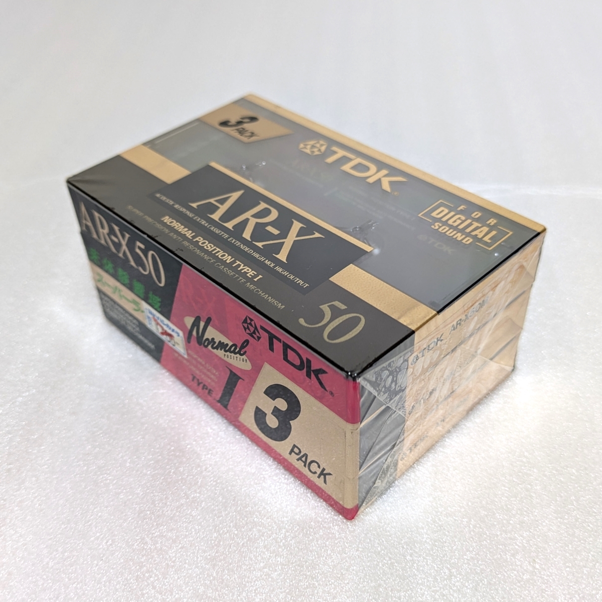 Yahoo!オークション - TDK AR-X 50 カセットテープ 3本パック ハイポ...
