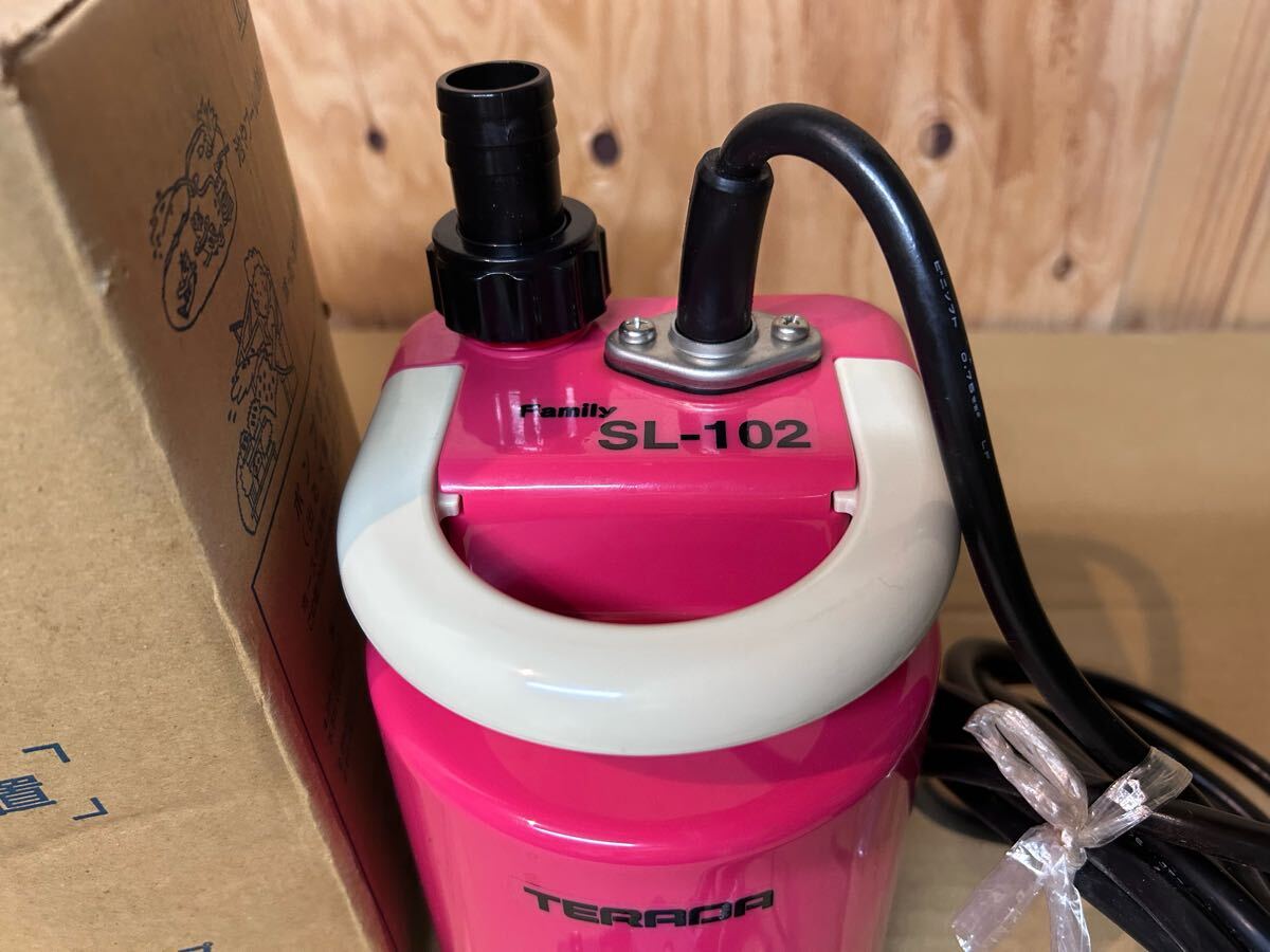 Yahoo!オークション - TERADA ポンプ ファミリー水中ポンプ SL-102 25m...