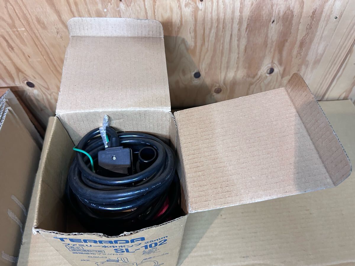 Yahoo!オークション - TERADA ポンプ ファミリー水中ポンプ SL-102 25m...