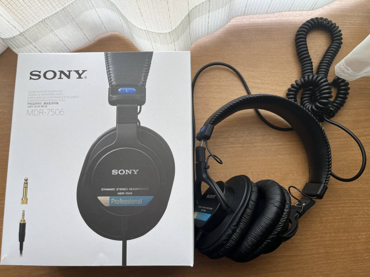 Yahoo!オークション - 【ほぼ新品】SONY MDR-7506