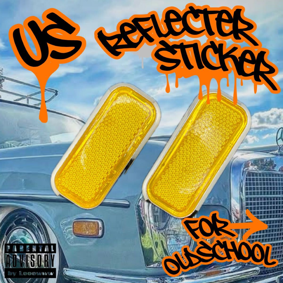 Yahoo!オークション - US USDM 北米 リフレクター サイドマーカー オー...