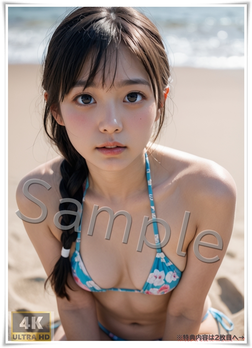 Yahoo!オークション - 一点物・高画質 A4ポスター AI美女 写真 アート ...