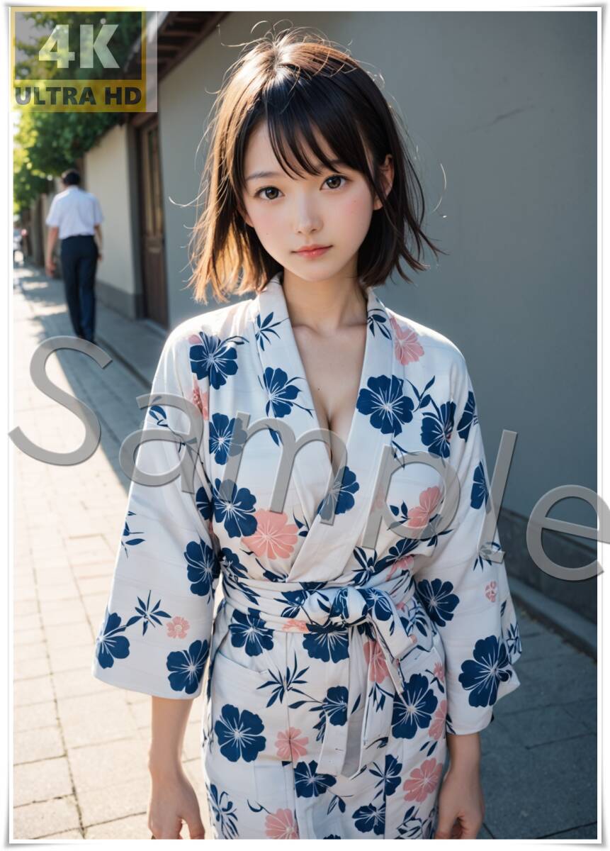 Yahoo!オークション - 【一点物・高画質】 A4ポスター AI美女 写真 ア...