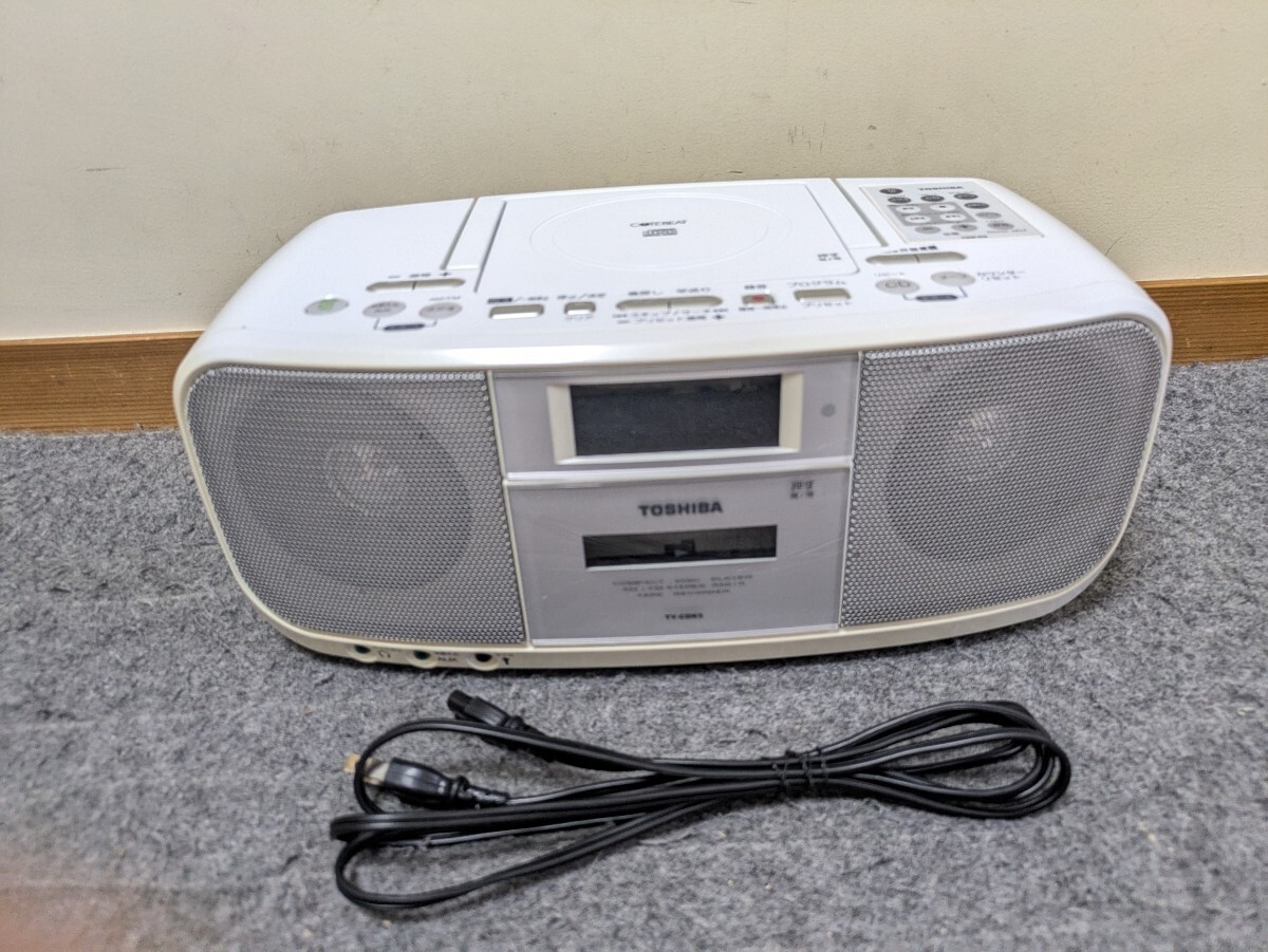 Yahoo!オークション - TOSHIBA CDラジオカセットレコーダー TY-CDK5