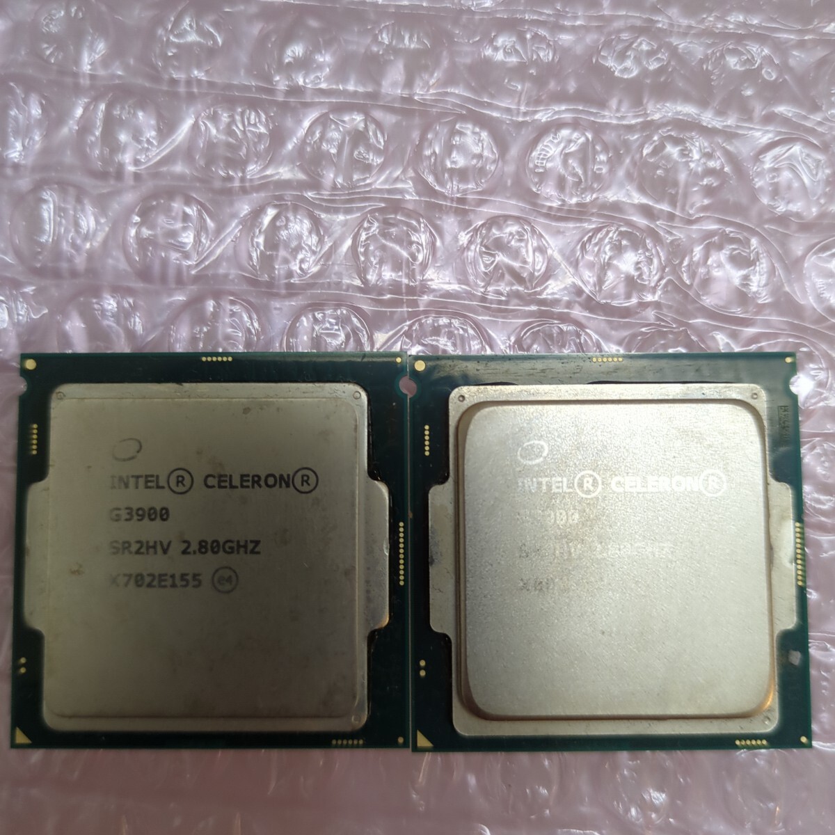Yahoo!オークション - CPU Intel Celeron G3900 CPU SR2VW 2.80GHz 2個...
