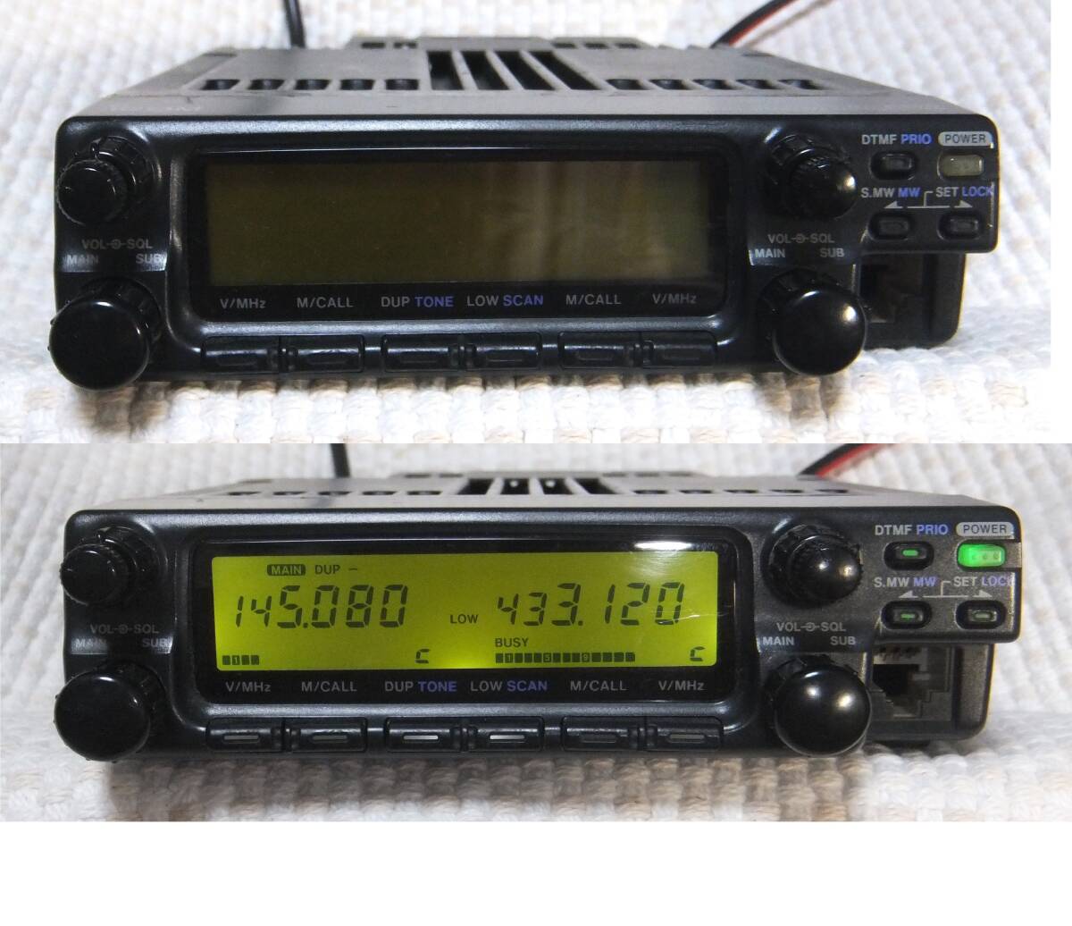 Yahoo!オークション - ICOM アイコム IC-2350D 144/430MHzデュアルバン...