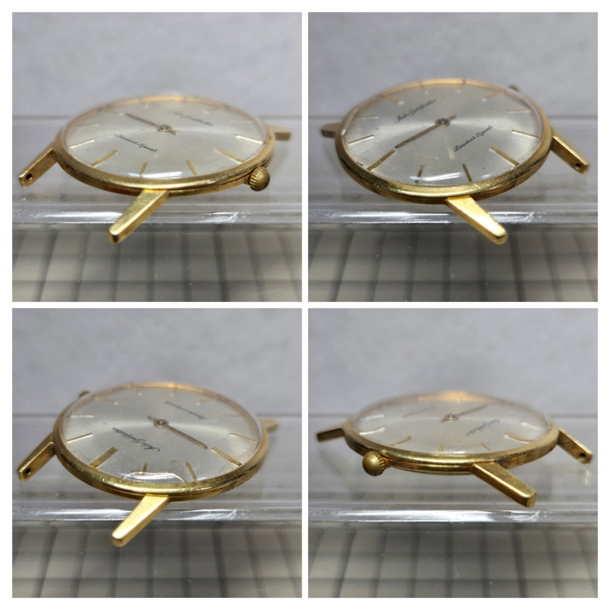 Yahoo!オークション - ジャンク K18 SEIKO セイコー ゴールドフェザー ...