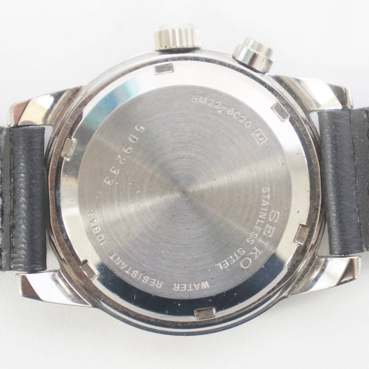 ⑦ SEIKO セイコー SUS サス AGS 5M22-6C20 デイト メンズ 自動巻発電クオーツ 腕時計 7005302311(セイコー)｜売買されたオークション情報、yahooの商品 ...