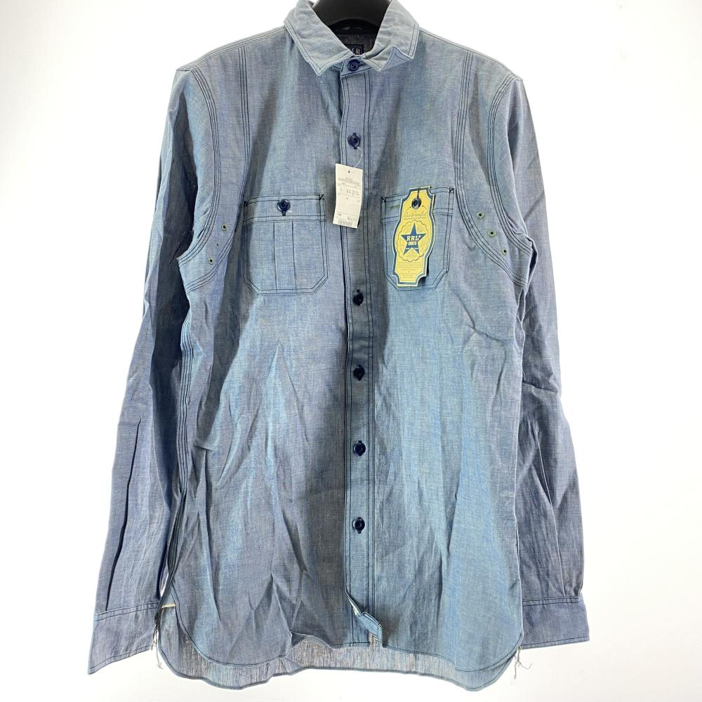 Yahoo!オークション - RRL L/S NON-WASH CHAMBRAY SHIRTS サイズS ブル...
