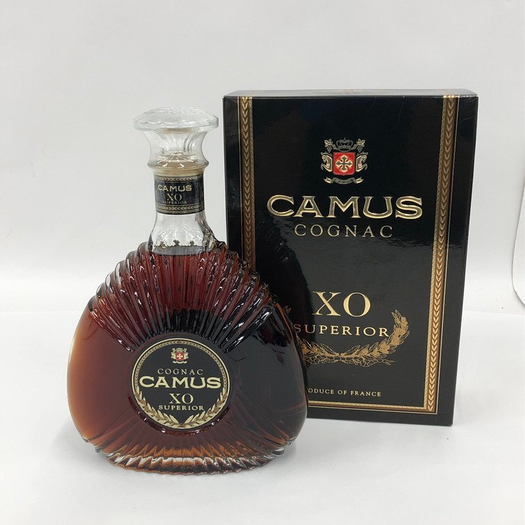Yahoo!オークション - CAMUS カミュ コニャック XO SUPERIOR 1L 40% 未...