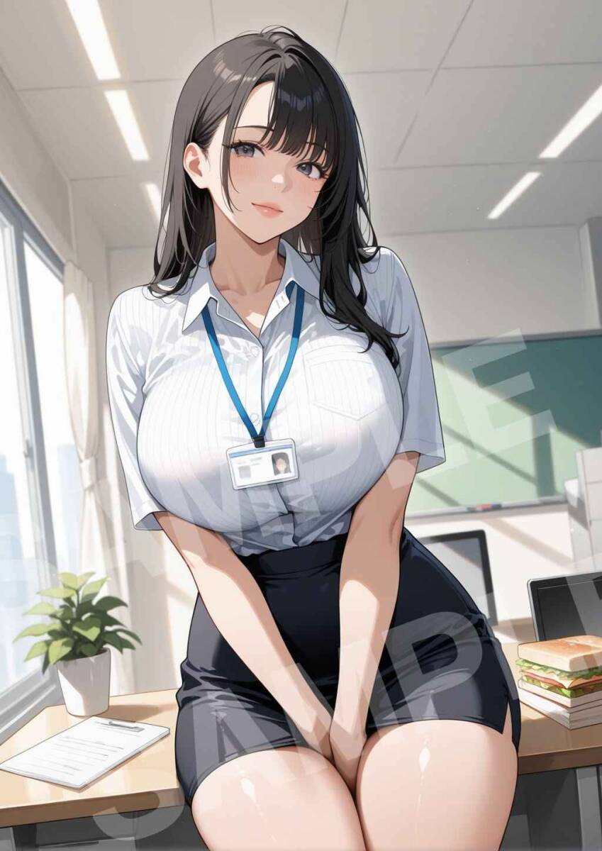 Yahoo!オークション - No.1349_オリジナル 美女 美少女 高画質 A4 一点...