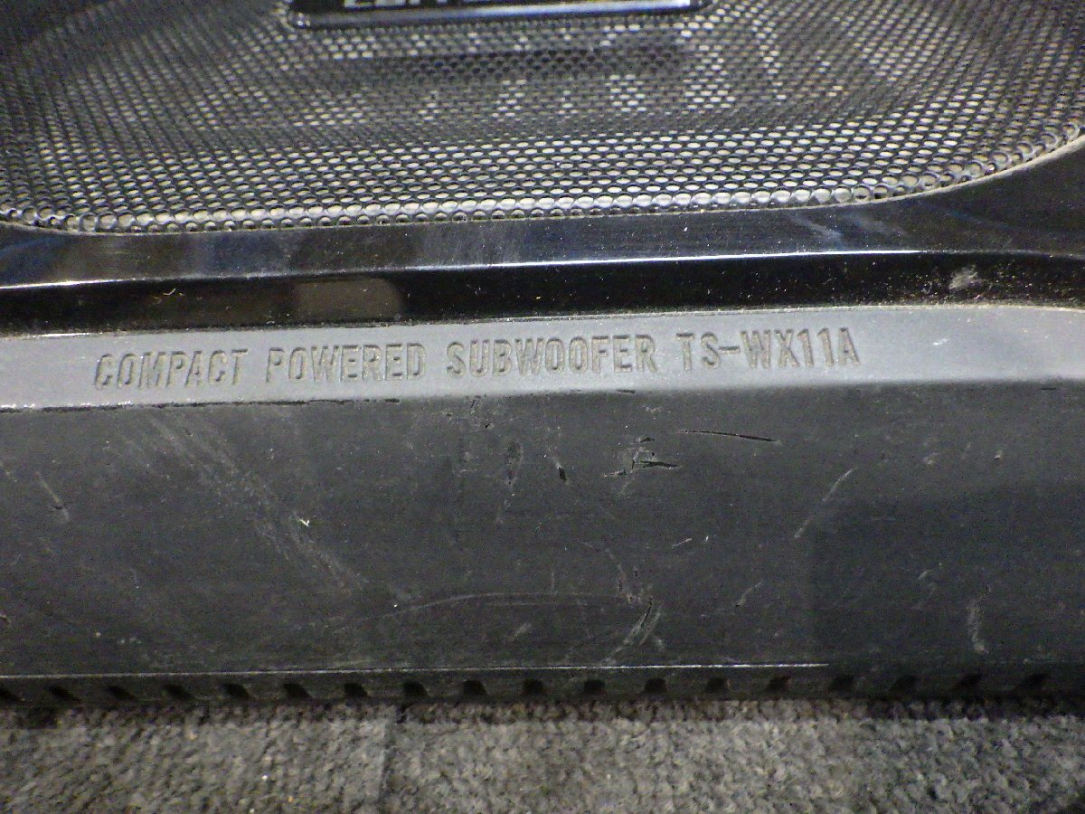 Yahoo!オークション - カロッツェリア TS-WX11A パワードサブウーファ...