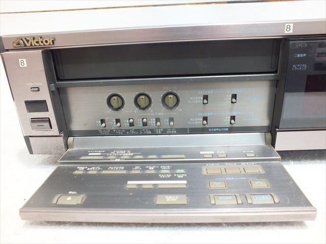 Yahoo!オークション - Victor ビクター HR-S9800 ビデオデッキ VHS 中...