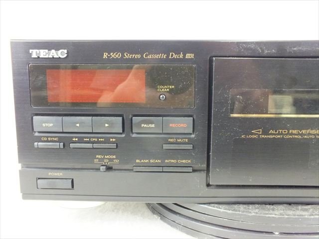 Yahoo!オークション - TEAC ティアック R-560 カセットデッキ 中古 現...