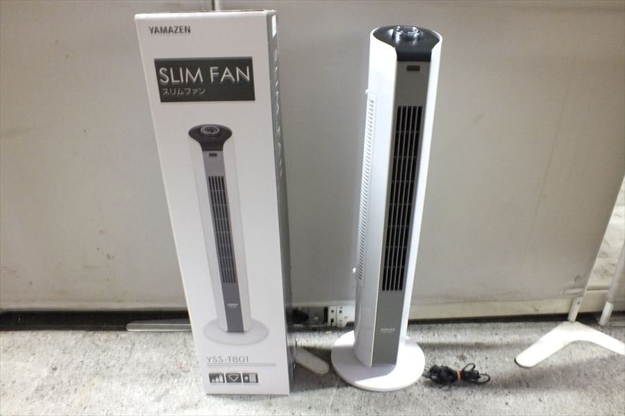 Yahoo!オークション - 山善 YSS-T801 スリムファン 動作確認済 中古 ...