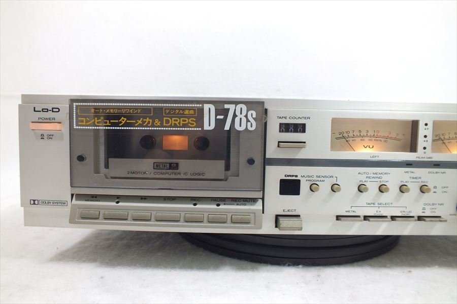 Yahoo!オークション - Lo-D ローディー D-78s カセットデッキ 現状品 ...