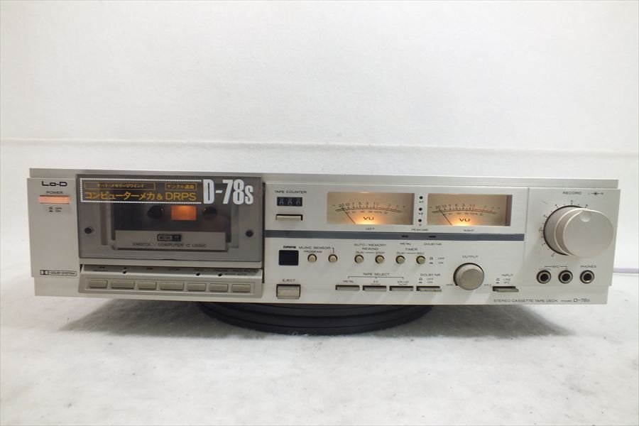 Yahoo!オークション - Lo-D ローディー D-78s カセットデッキ 現状品 ...