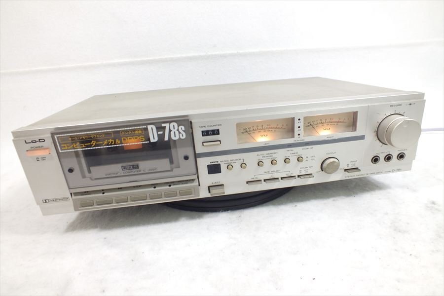 Yahoo!オークション - Lo-D ローディー D-78s カセットデッキ 現状品 ...
