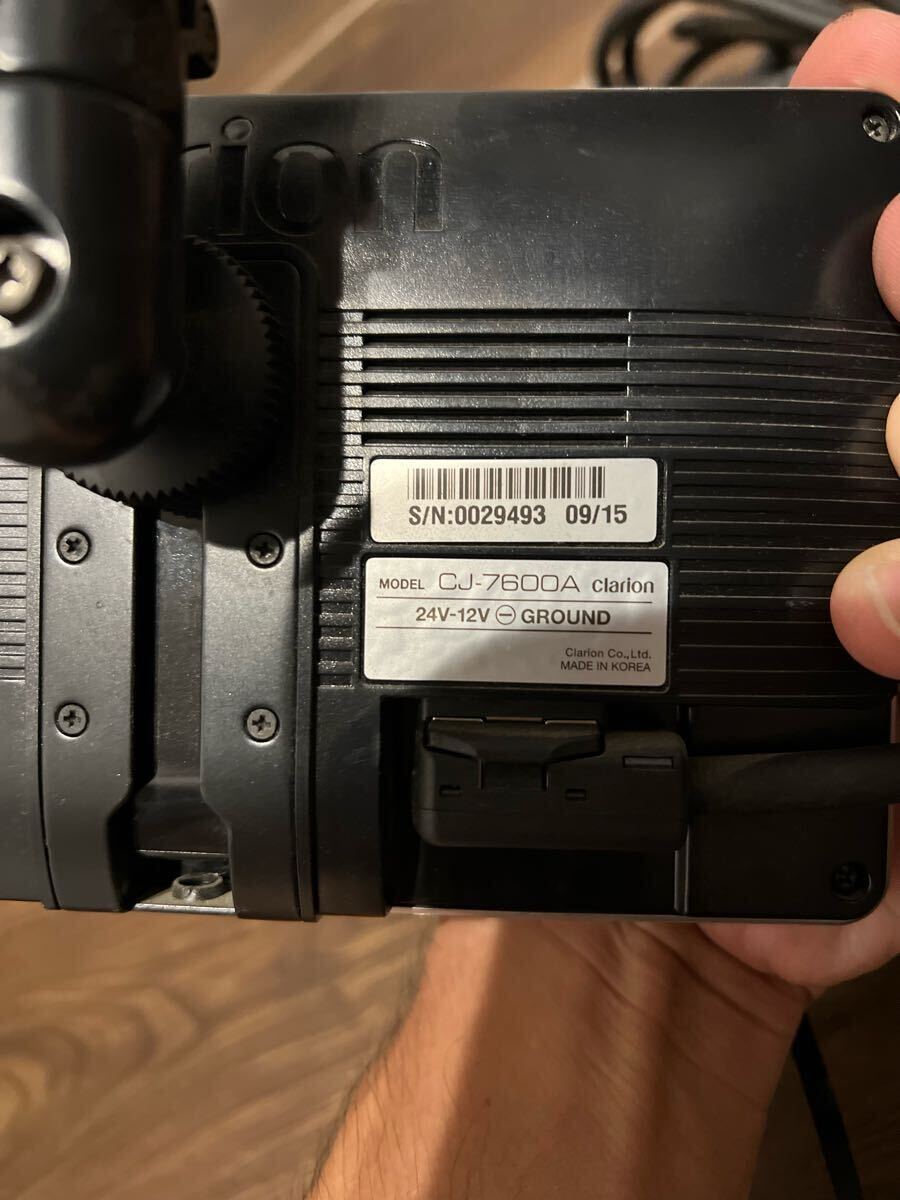 Yahoo!オークション - 画質良好/Clarion/CJ-7600A/CC-1601A/バックカメ...