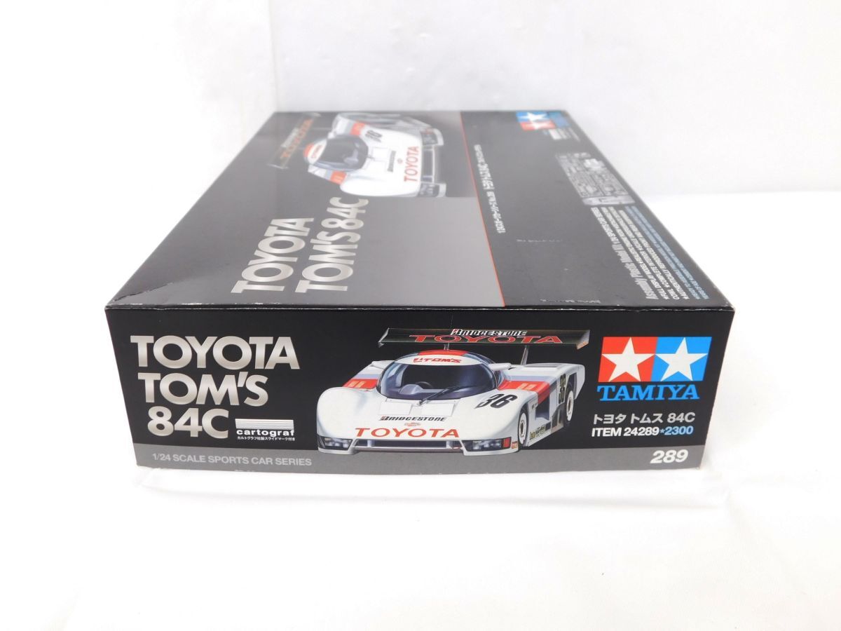 Yahoo!オークション - T907 TAMIYA TOYOTA TOM'S 84C 1/24 スポーツカ...