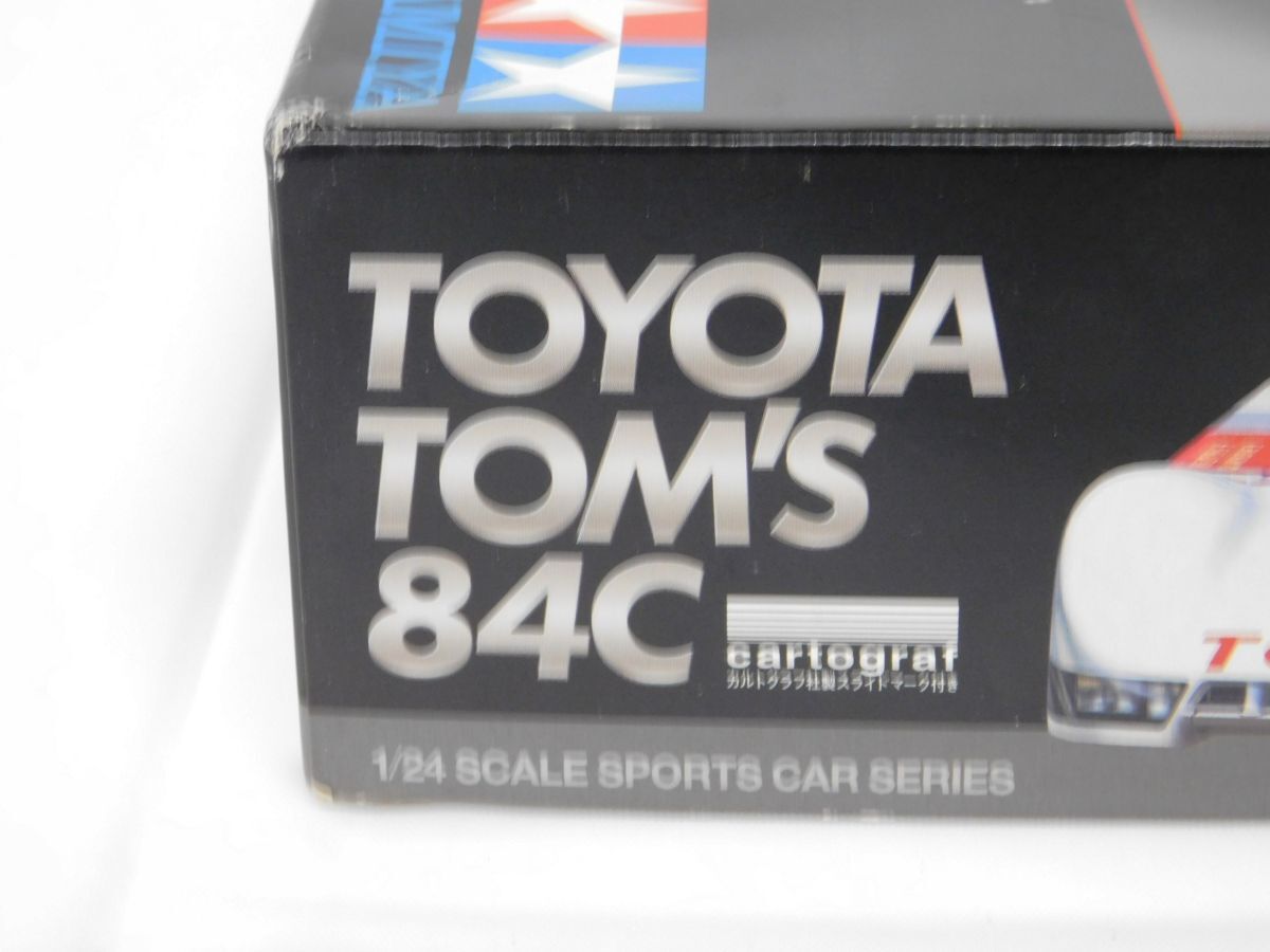 Yahoo!オークション - T907 TAMIYA TOYOTA TOM'S 84C 1/24 スポーツカ...