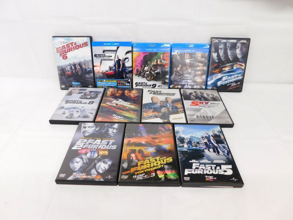 Yahoo!オークション - T133 ワイルドスピード【ヘキサロジーセット シ...