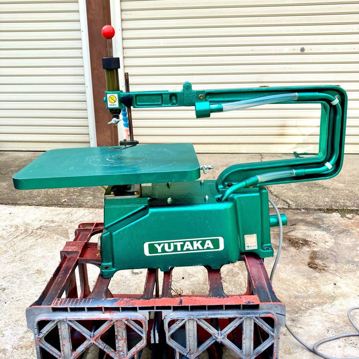 Yahoo!オークション - 【動作確認済み】卓上糸のこ盤 ユタカ YSC-500F ...