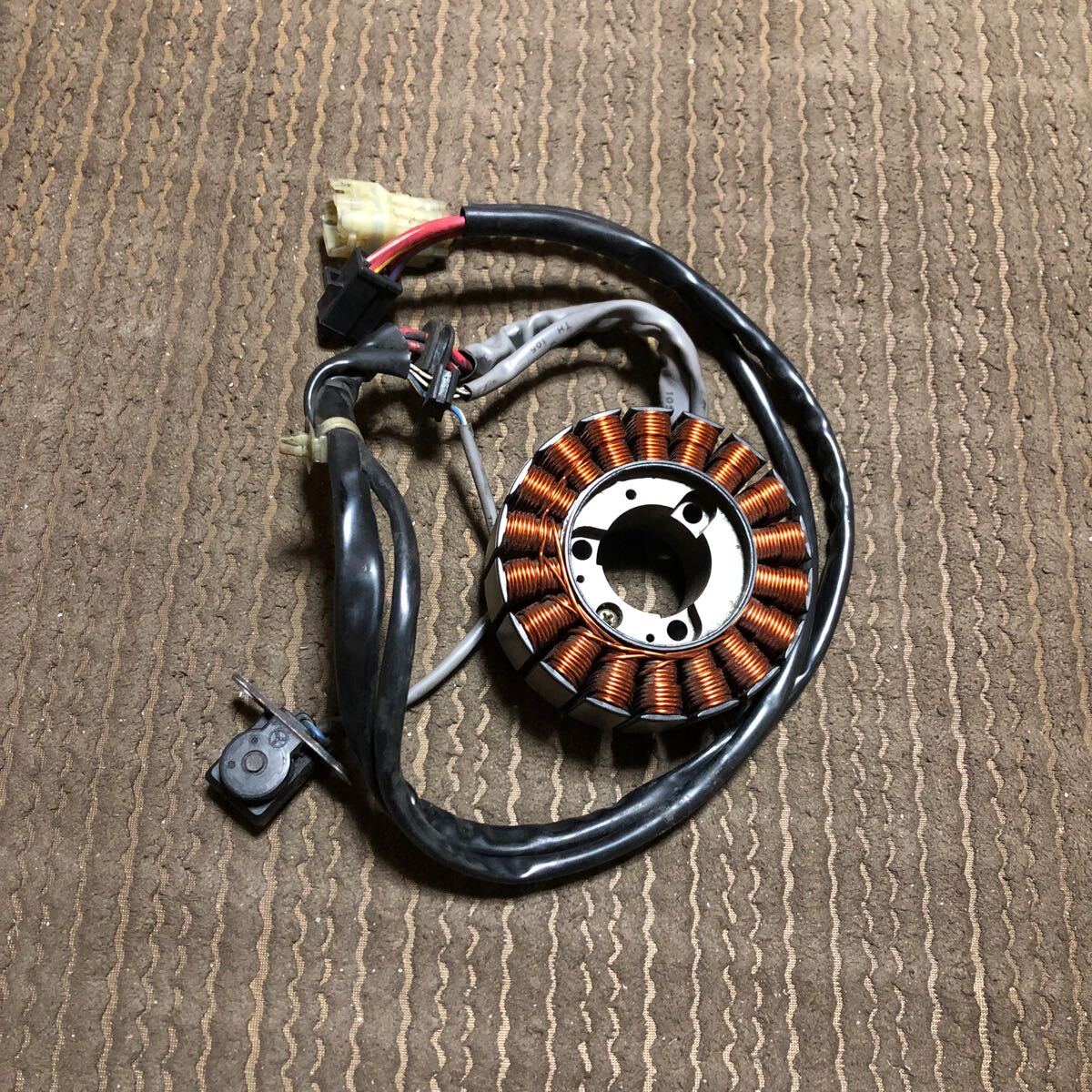 Yahoo!オークション - ズーマー AF58純正ジェネレーター ACGステーター...