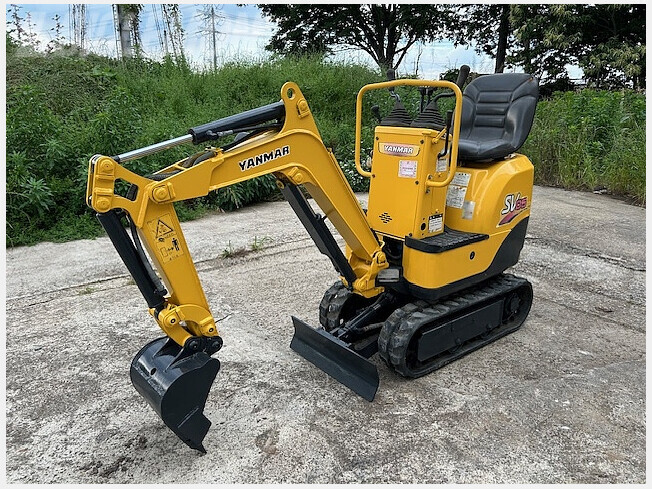 Yahoo!オークション - ミニ油圧ショベル(ミニユンボ) ヤンマー SV05(SV...