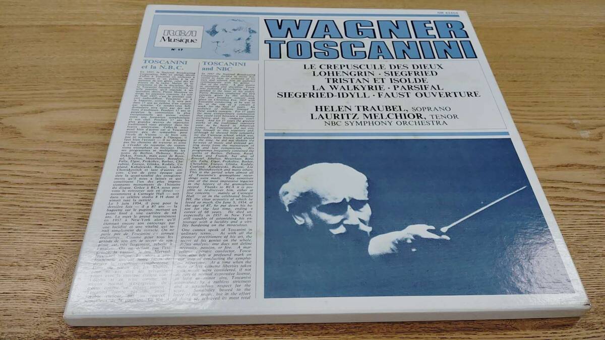 Yahoo!オークション - 美盤/箱LP/ワーグナー トスカニーニ(GM43404仏蘭...
