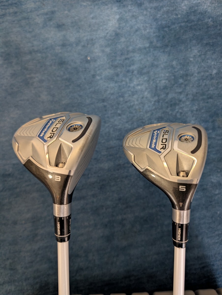 Yahoo!オークション - 名器 テーラーメイド SLDR FW #3 #5 フジクラ Sp...