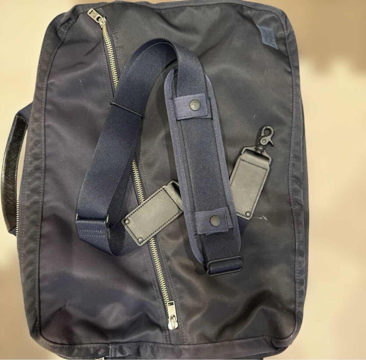 Yahoo!オークション - PORTER 3WAYビジネスバッグ ネイビー／PC LIFT ...