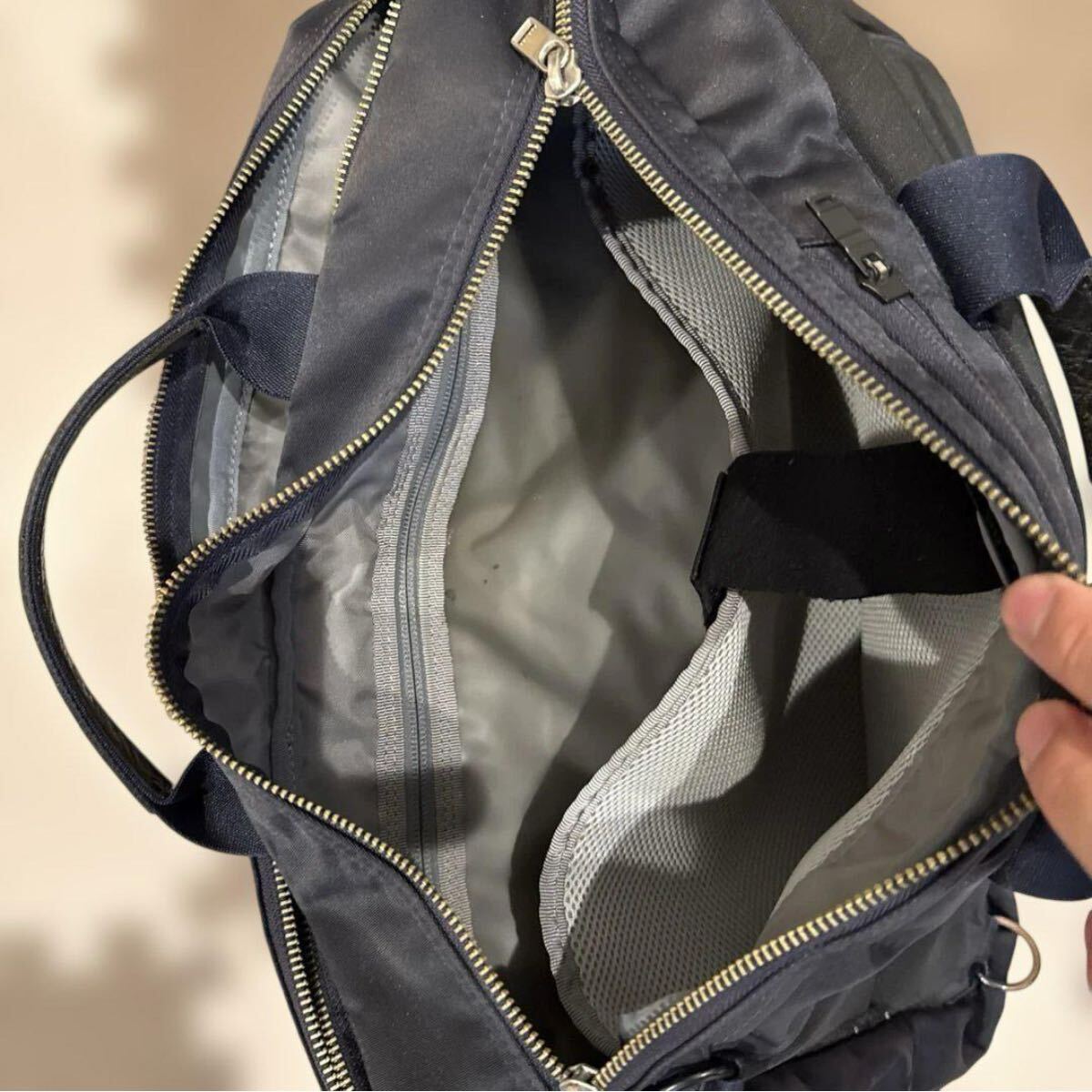 Yahoo!オークション - PORTER 3WAYビジネスバッグ ネイビー／PC LIFT ...