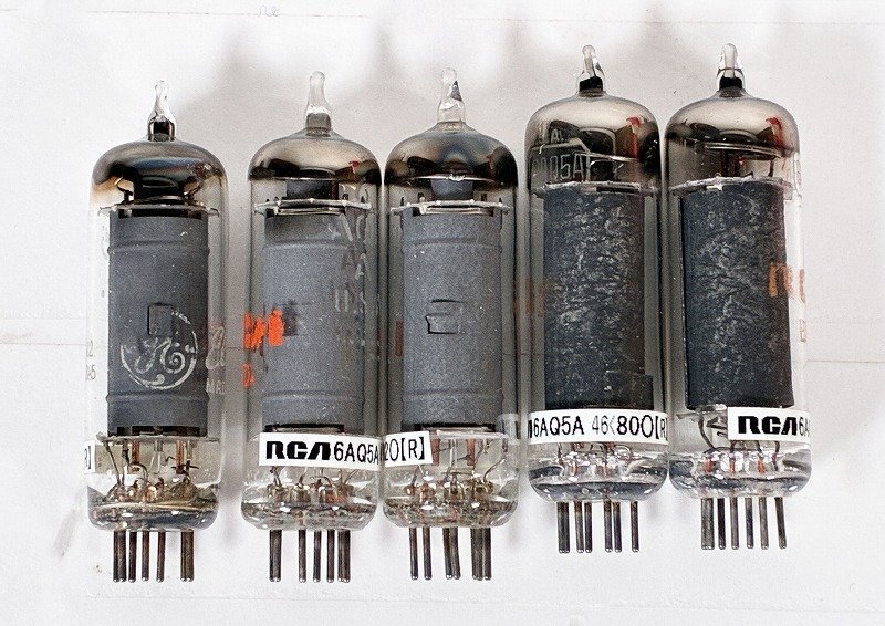 Yahoo!オークション - RCA GE 6AQ5 5本 [35756]