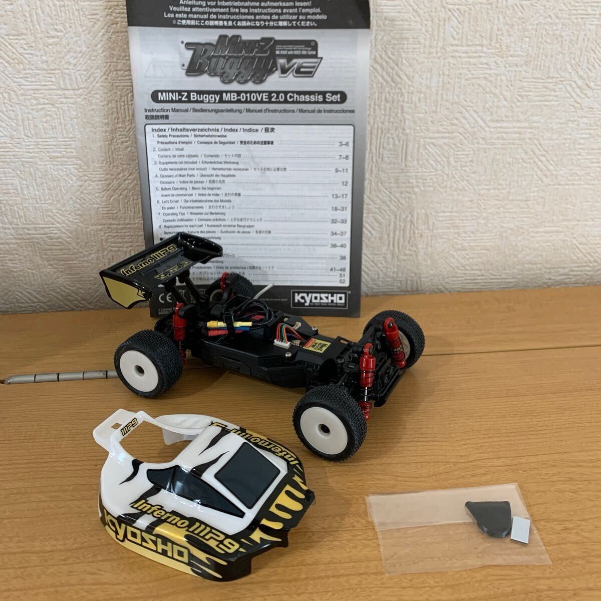 Yahoo!オークション - Mini-z バギー MB-010VE ブラシレス ミニッツ 京...