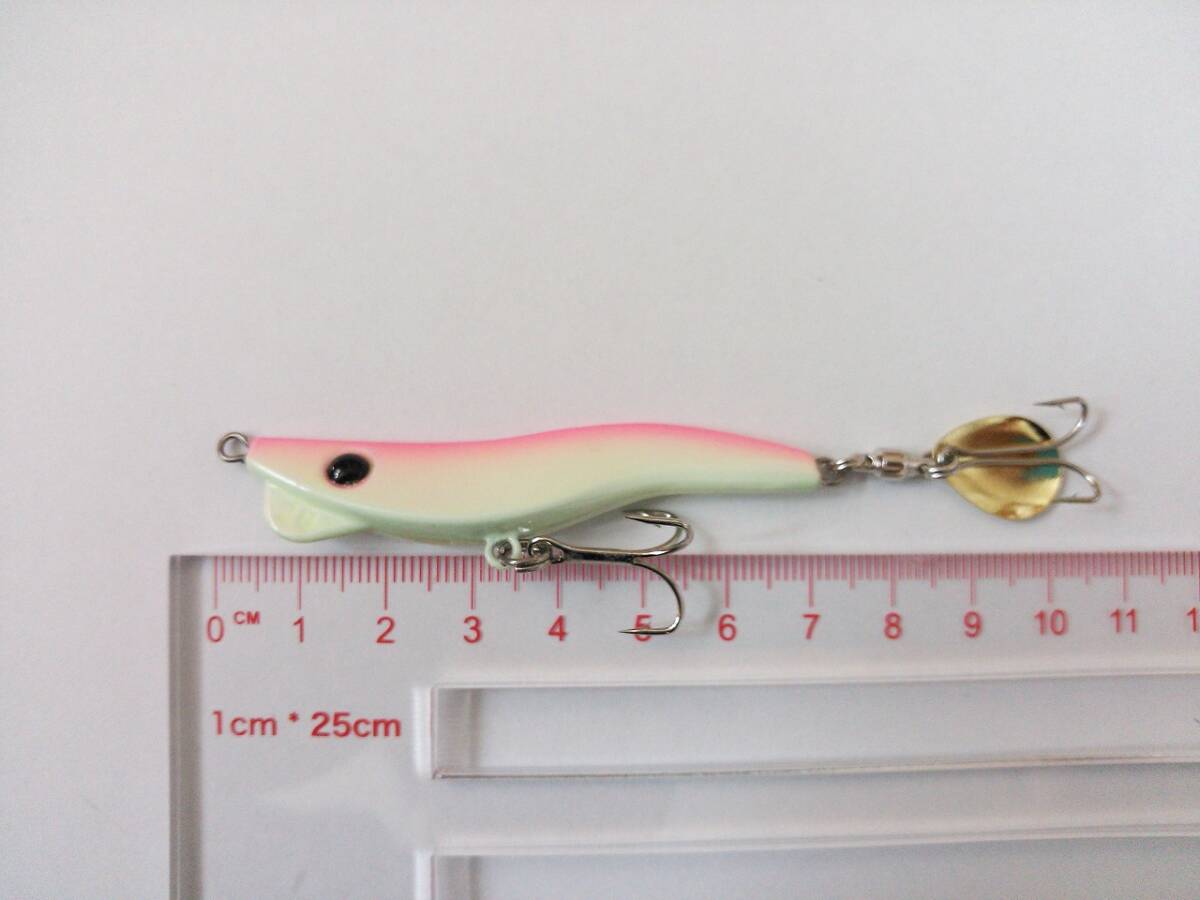 Yahoo!オークション - 在庫処分 スピンテールジグ ジグスピナー メタル...