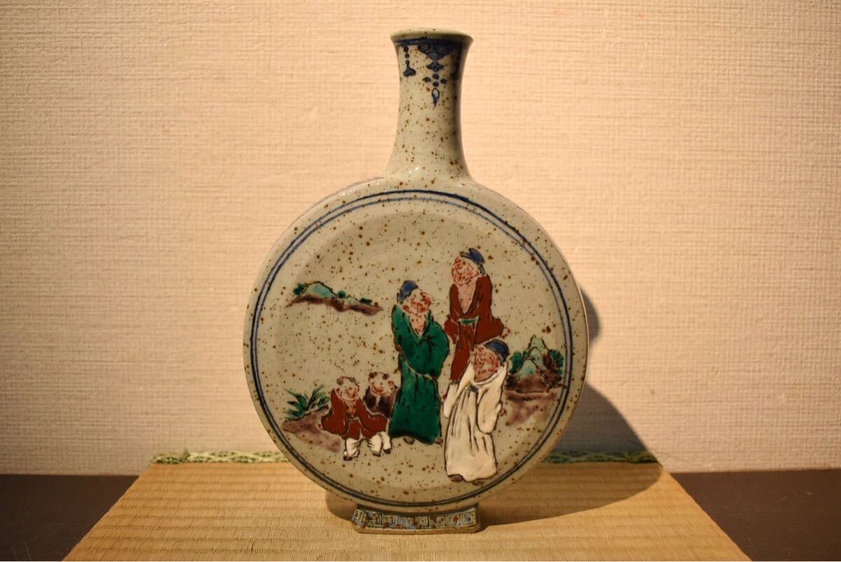 Yahoo!オークション - 【GE】M879【コレクター所蔵品】時代 九谷花瓶/...