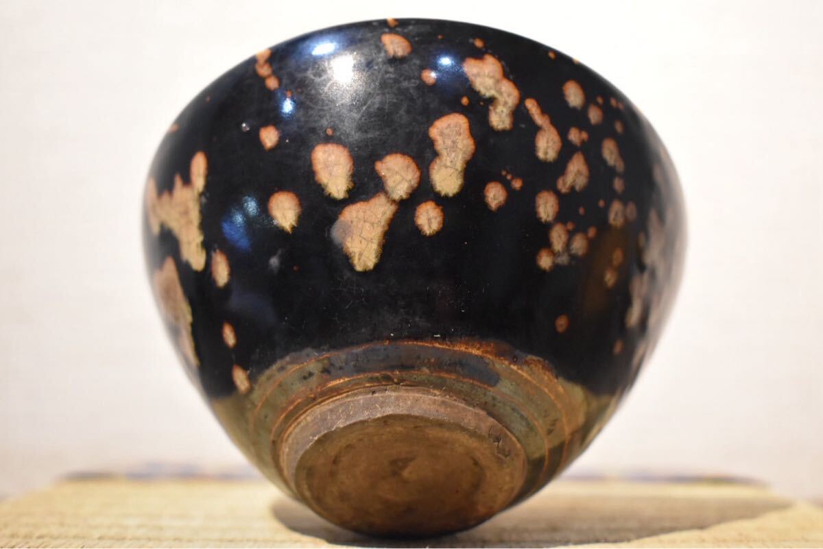 Yahoo!オークション - 【GE】Z957【コレクター所蔵品】時代 天目茶碗/...