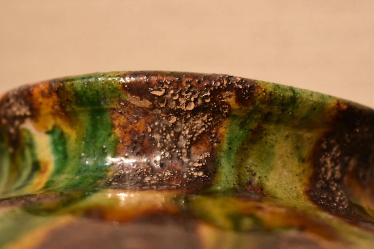 Yahoo!オークション - 【GE】M904【コレクター所蔵品】時代 唐三彩壺/...