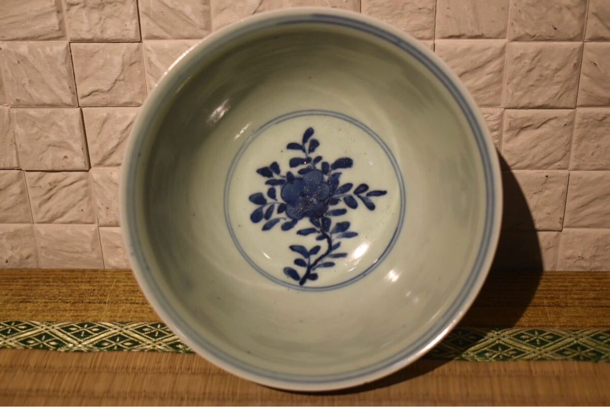 Yahoo!オークション - 【GE】E896【コレクター所蔵品】時代 染付魚紋碗...