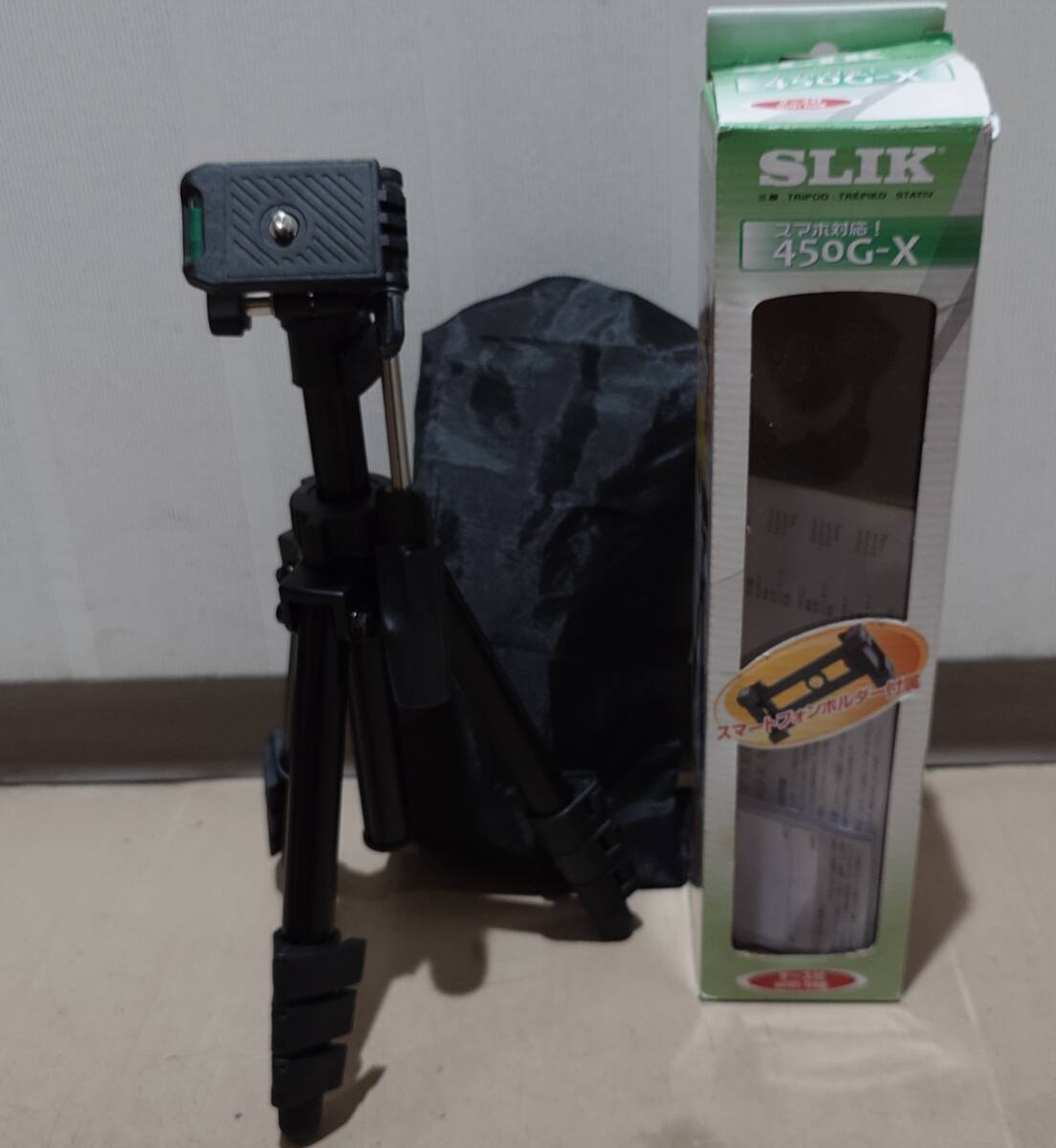 Yahoo!オークション - SLIK 三脚 450G-X 4段 レバーロック式 スマート...