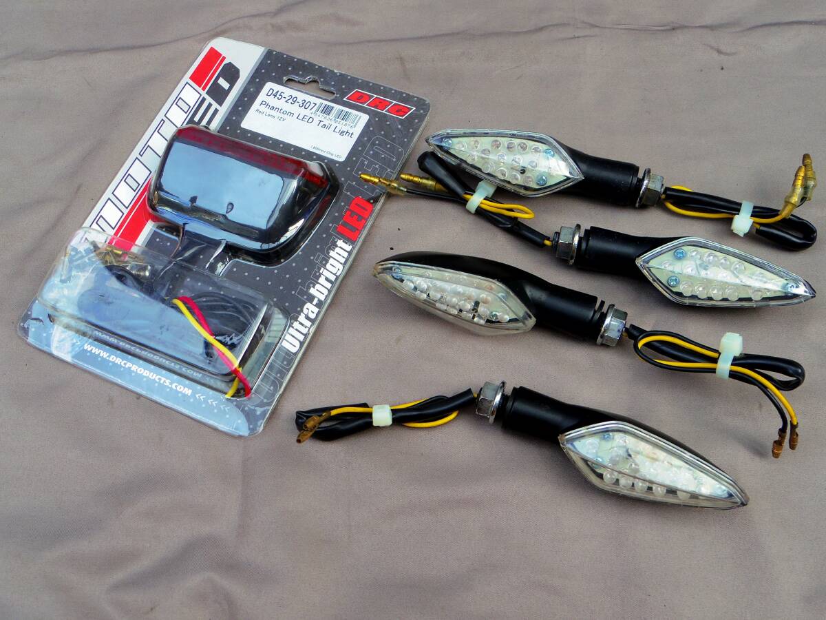 Yahoo!オークション - DRC LEDテールランプ(新品)＆LEDウインカー4個(...