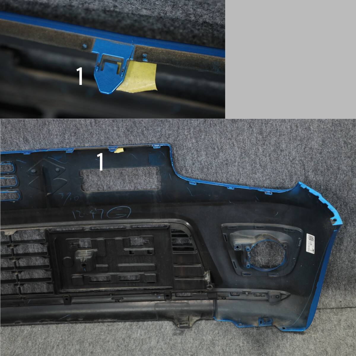 Yahoo!オークション - HA36S アルトワークス 純正 フロントバンパー ZW...