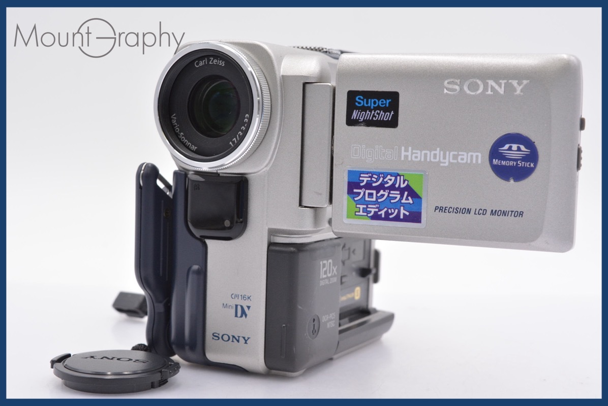 Yahoo!オークション - 極上美品 ソニー SONY HANDYCAM DCR-PC5 120x ...