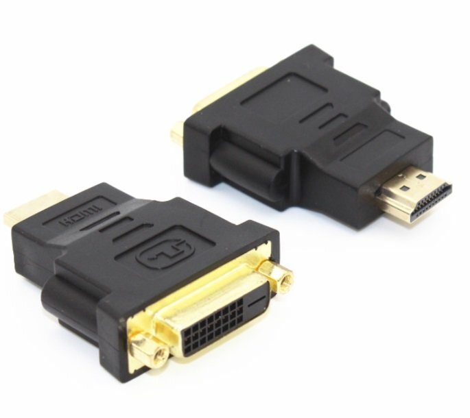 Yahoo!オークション - 【vaps_3】DVI-D (24+1pin) メス - HDMI オス 変...