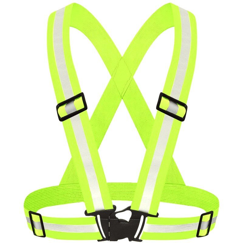 Yahoo!オークション - 【vaps_3】蛍光タスキ ランニング 安全ベスト ジ...
