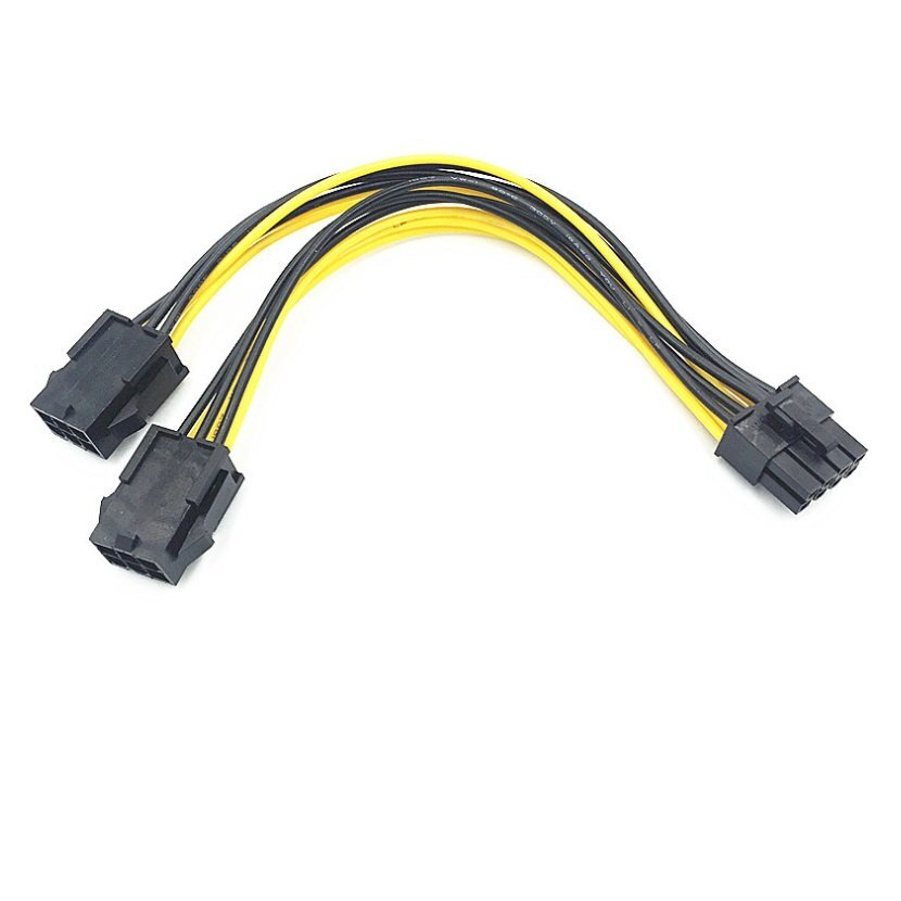 Yahoo!オークション - 【vaps_5】デュアル6ピンメス - 8ピンオス GPU電...