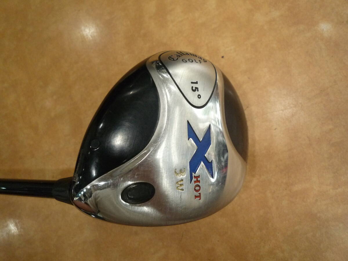 Yahoo!オークション - キャロウェイ・X-HOT・3番ウッド・15度・フジク...