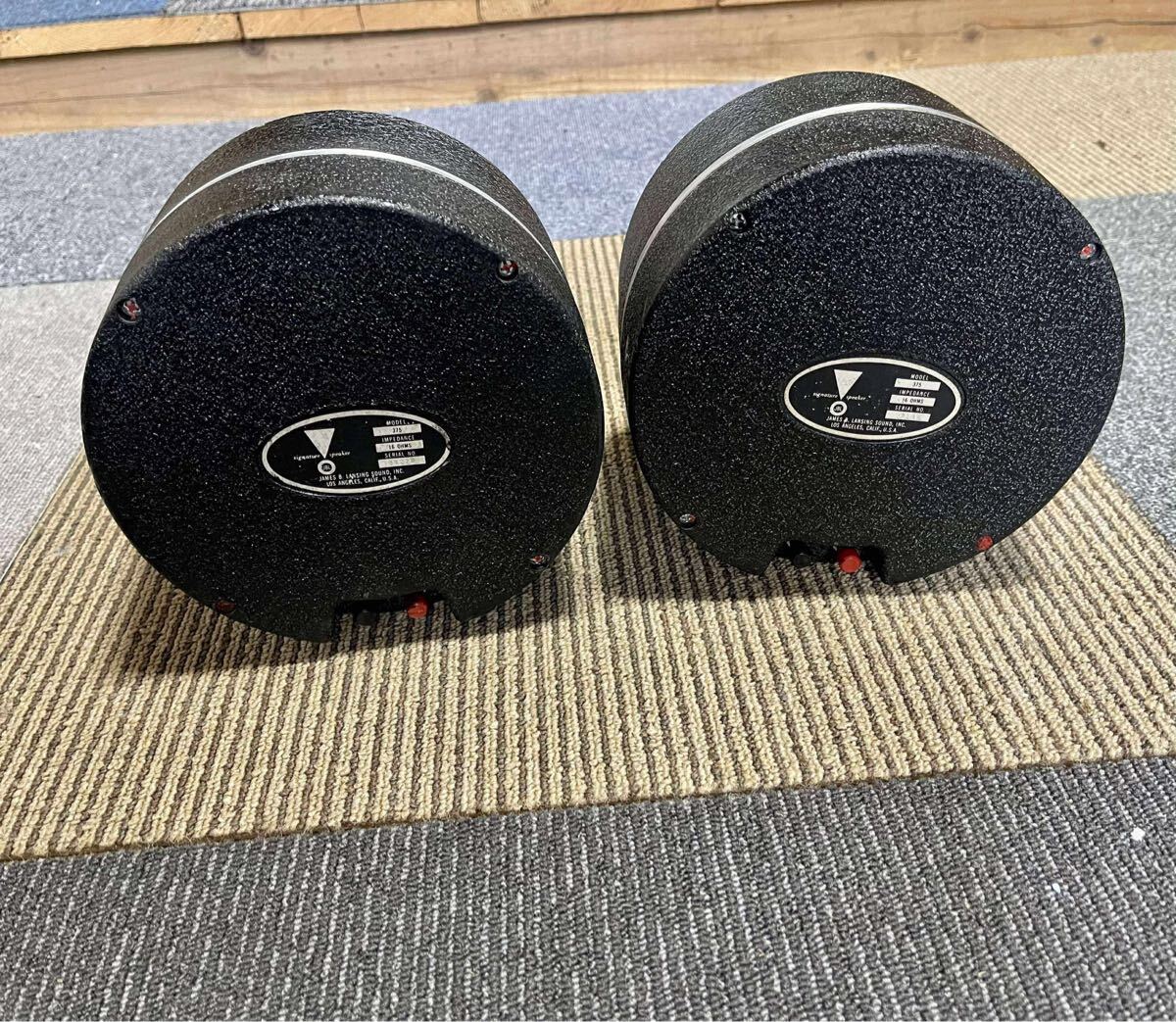 Yahoo!オークション - JBL 375 スピーカーペア オリジナル品